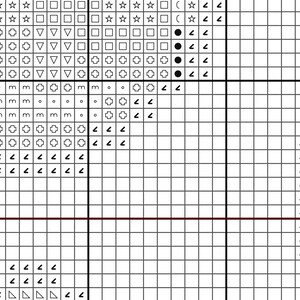 Mario Power up Cross Stitch Pattern PDF Downloadable Video Game Super ...