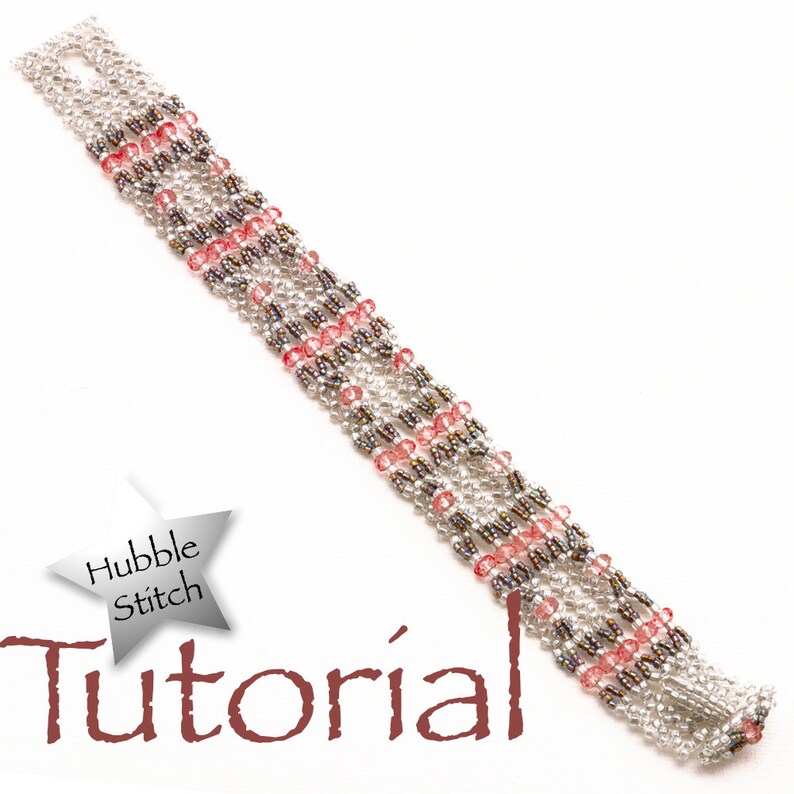 Hubble Stitch Seed Bead Bracelet Tutorial With Toggle Clasp Carinae - Etsy