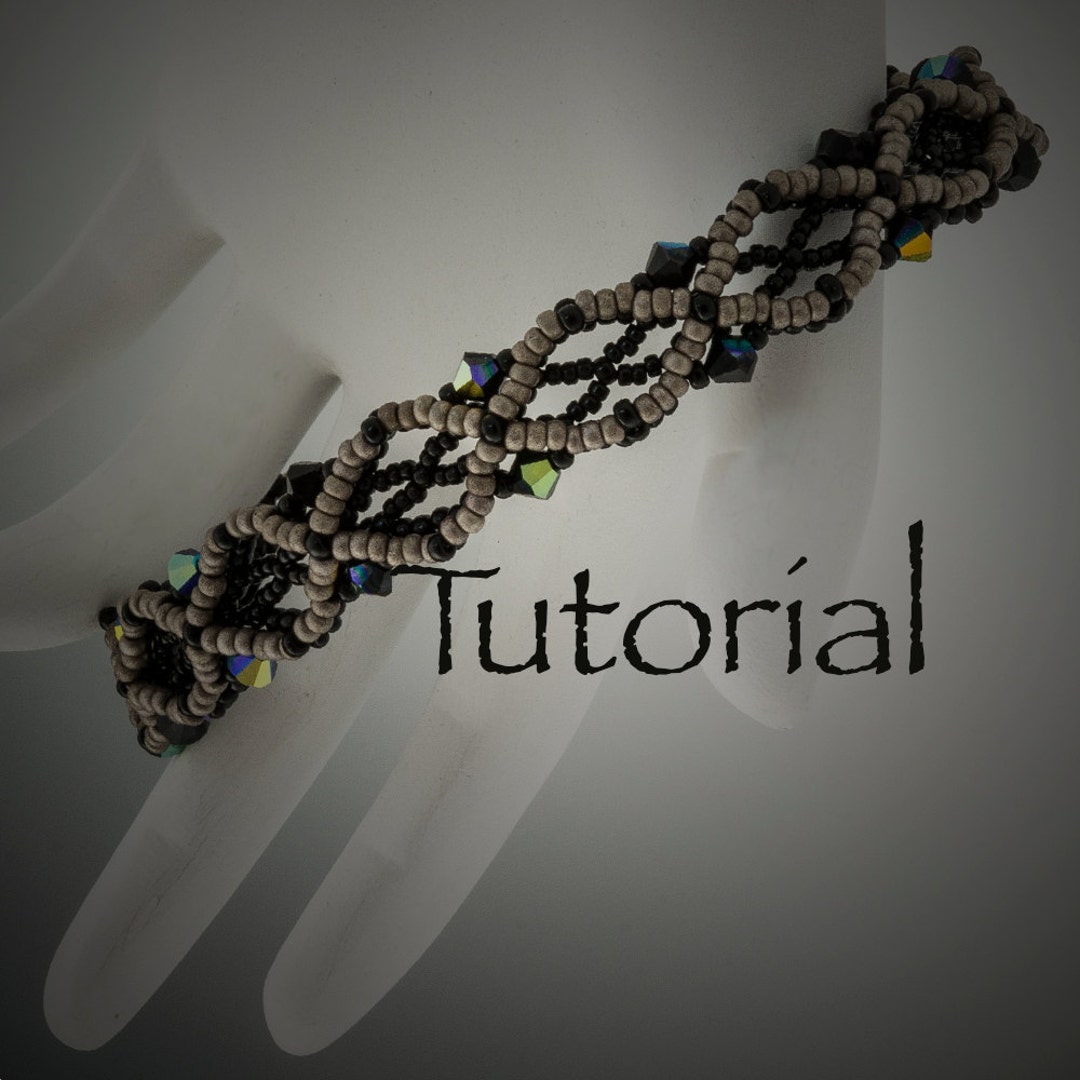 Beaded Bracelet Tutorial Eclipse Digital Download - Etsy