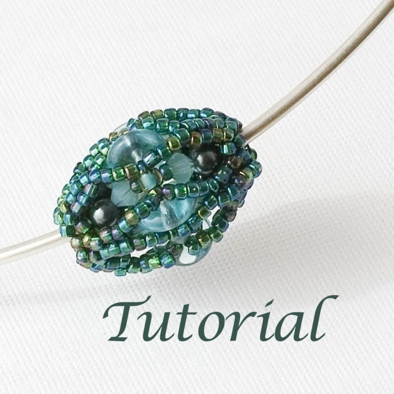 Beaded Bead Tutorial Lagoon (advanced) Digital Download - Etsy