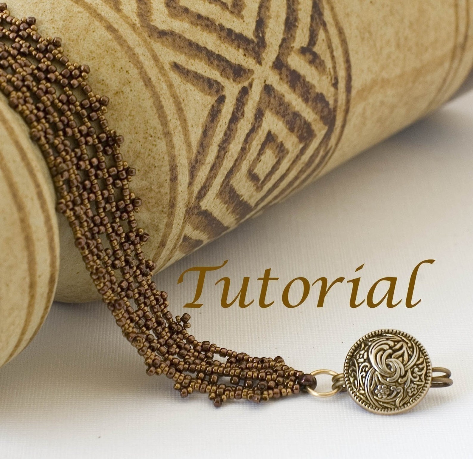 Beaded Bracelet Tutorial Net of Dreams Digital Download - Etsy