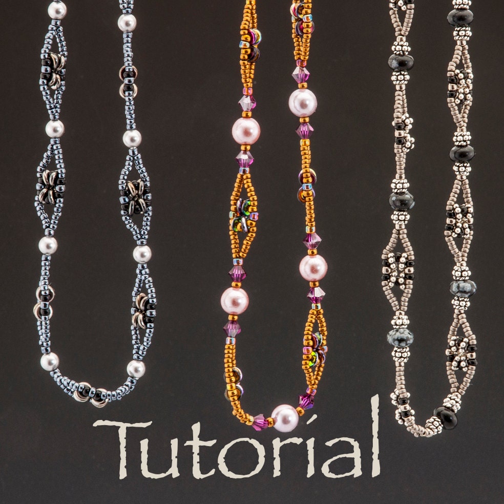 Beaded Chain Tutorial O Chain, Chain, Chain With O Beads or Daisy ...