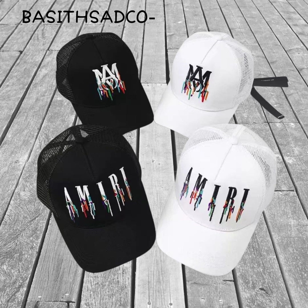 Amiri Hat, Amiri Letter Sun Hat, Street Casual Hat, Men's and Women's ...