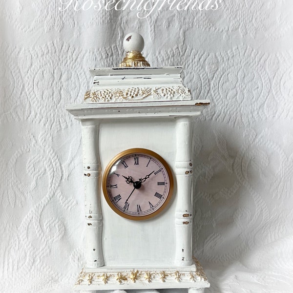 Shabby Chic Clock - Etsy