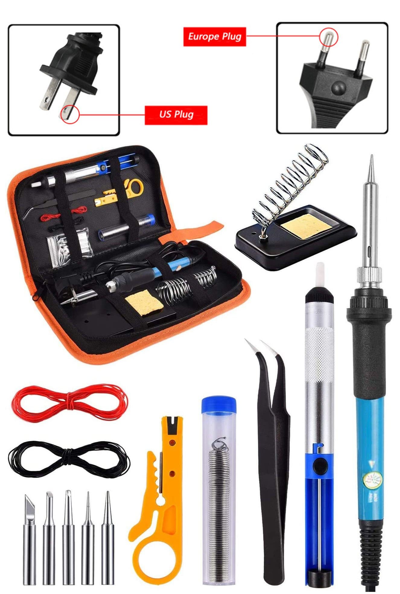 Soldering Iron Kit for DIY, Hobby and STEM Electronics Projects ...
