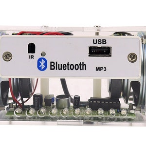 DIY STEM Project Kit, Bluetooth Dual Speaker Box, USB Playback ...