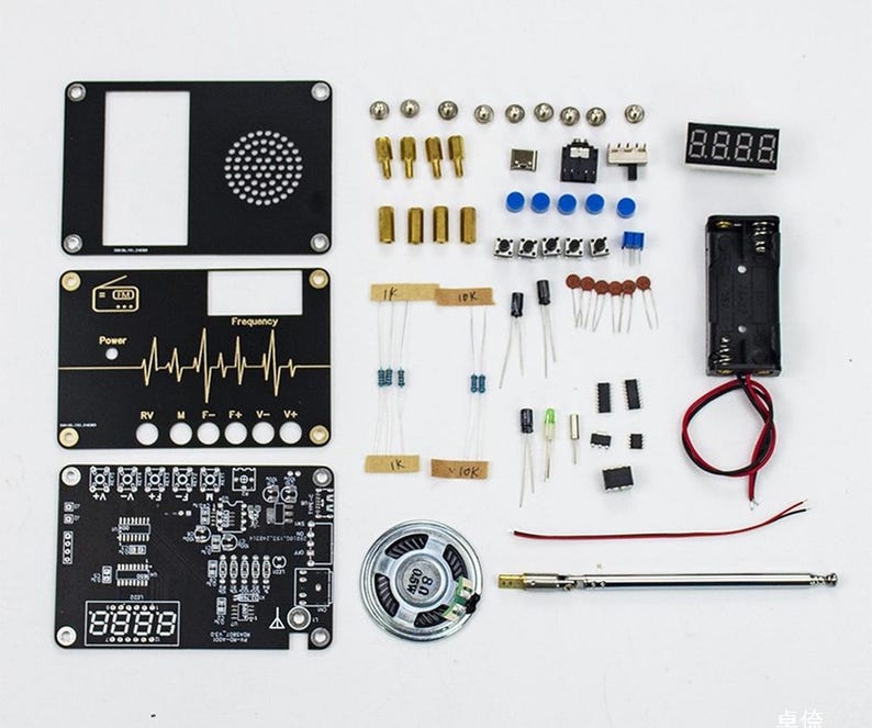 DIY FM Radio Kit – Educational Electronics Project for Teens ...