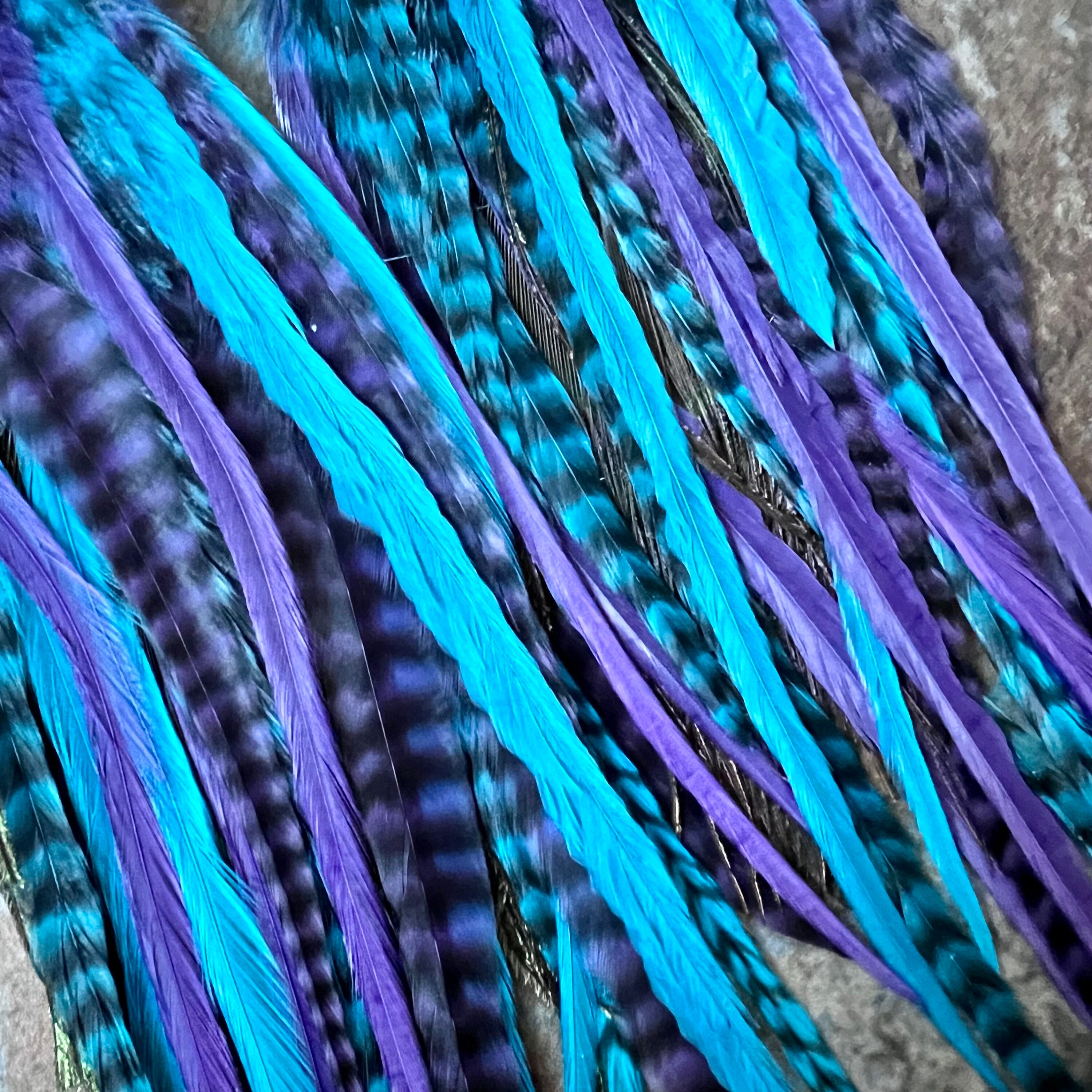 Hippie Boho Burlesque Festival Western One of a Kind Short Peacock Hand ...