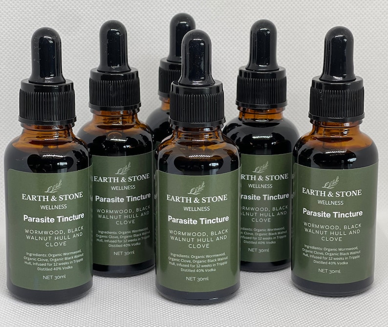 Parasite Tincture Wormwood, Black Walnut Hull and Clove - Etsy