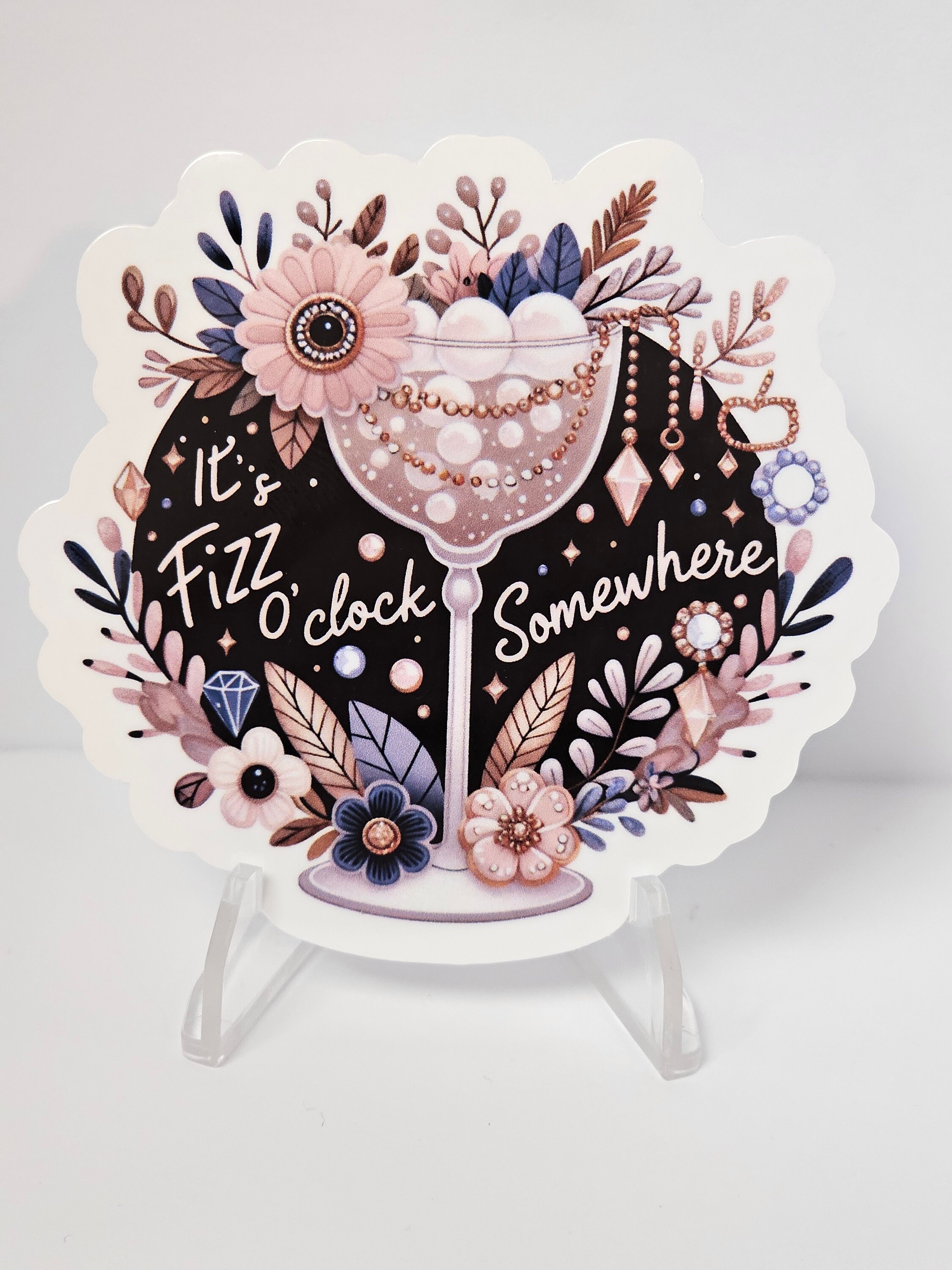 25 Sticker Bundle-its Fizz Oclock Somewhere 1 - Etsy