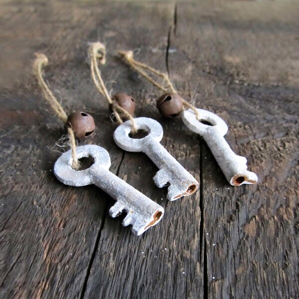 Skeleton Key Ornament - Etsy