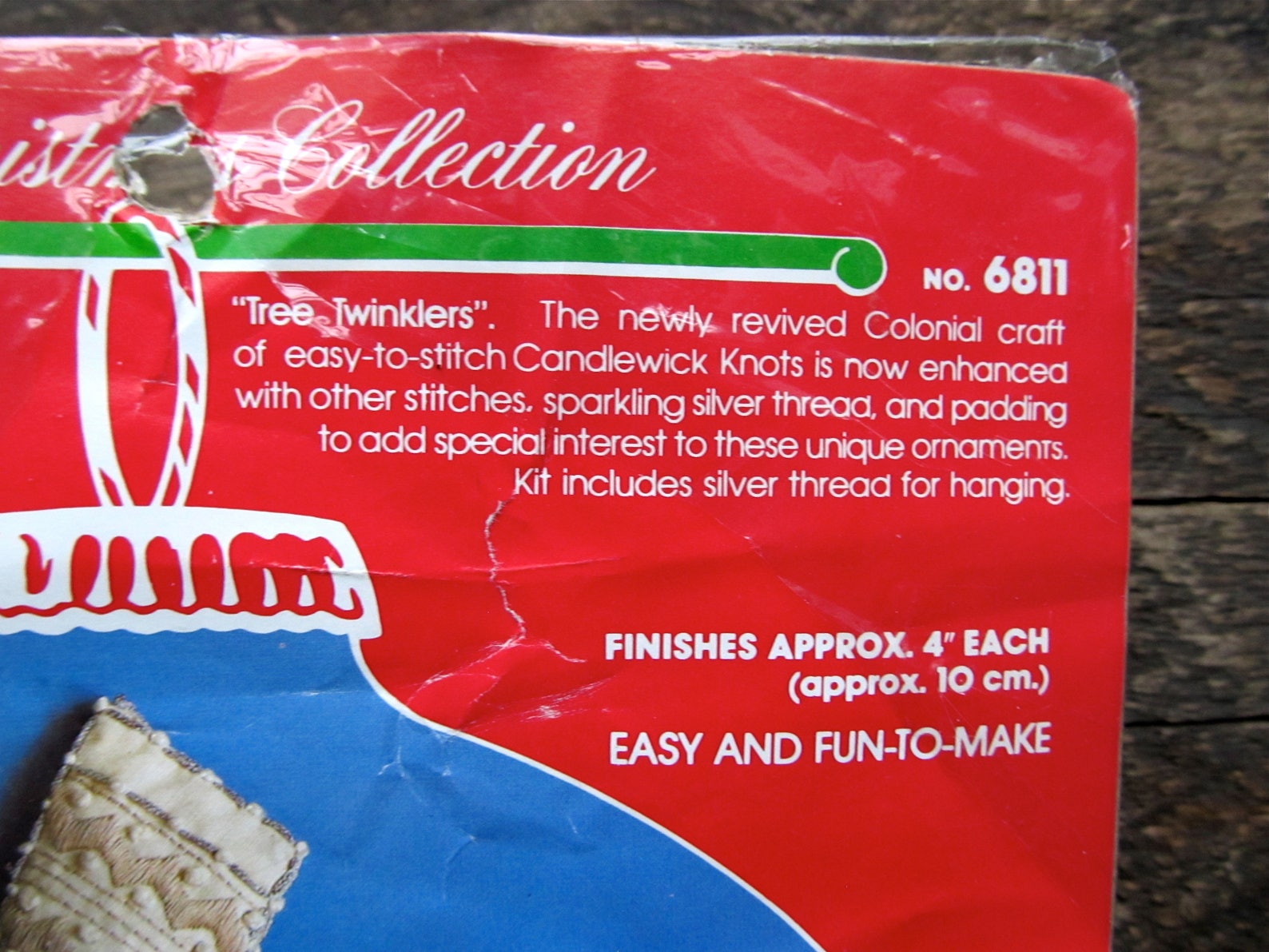 Vintage Paragon Needlecraft Tree Twinklers Christmas Ornament Kit - Etsy