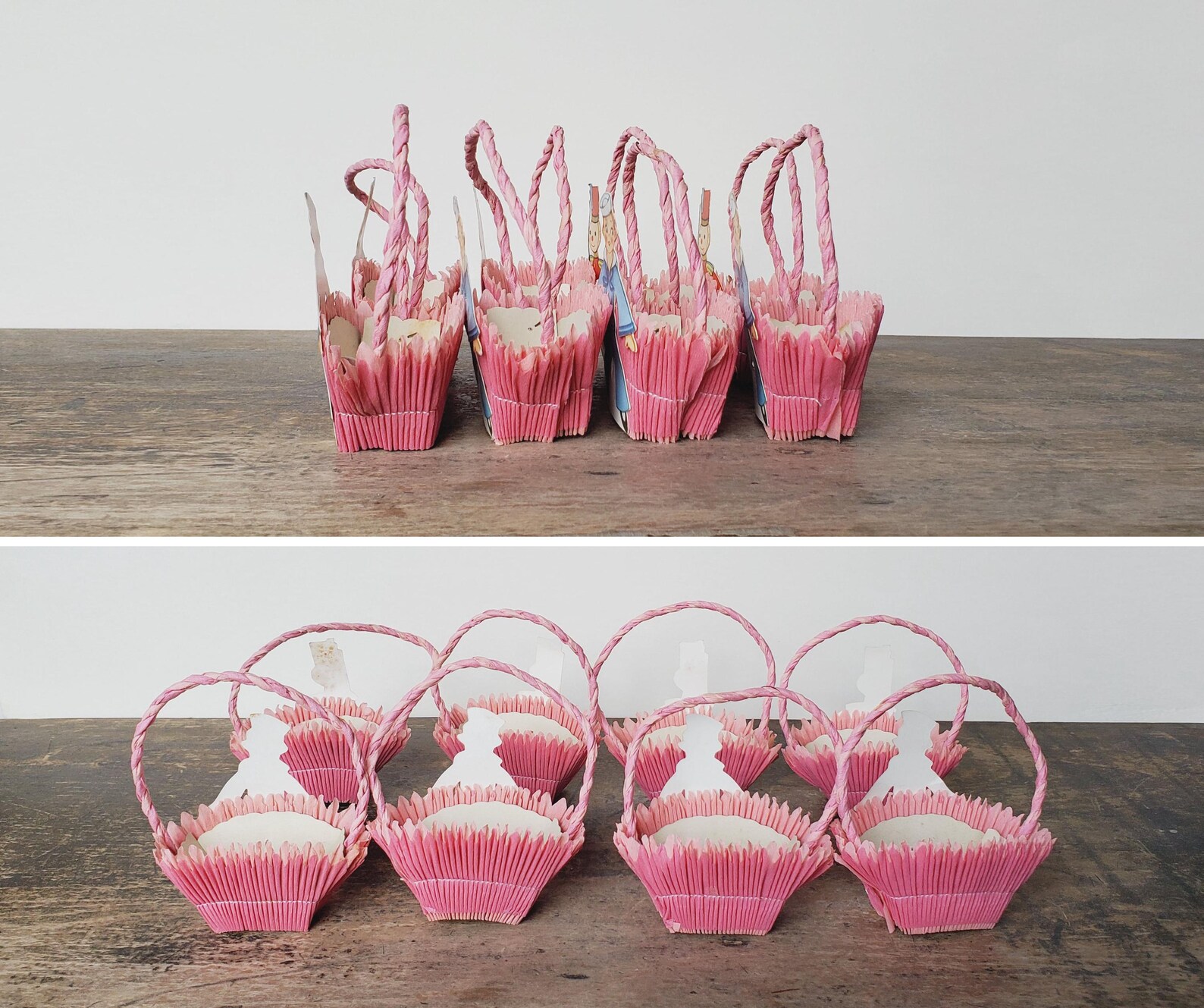 8 Vintage Crepe Paper Nut Cups Party Favors - Etsy