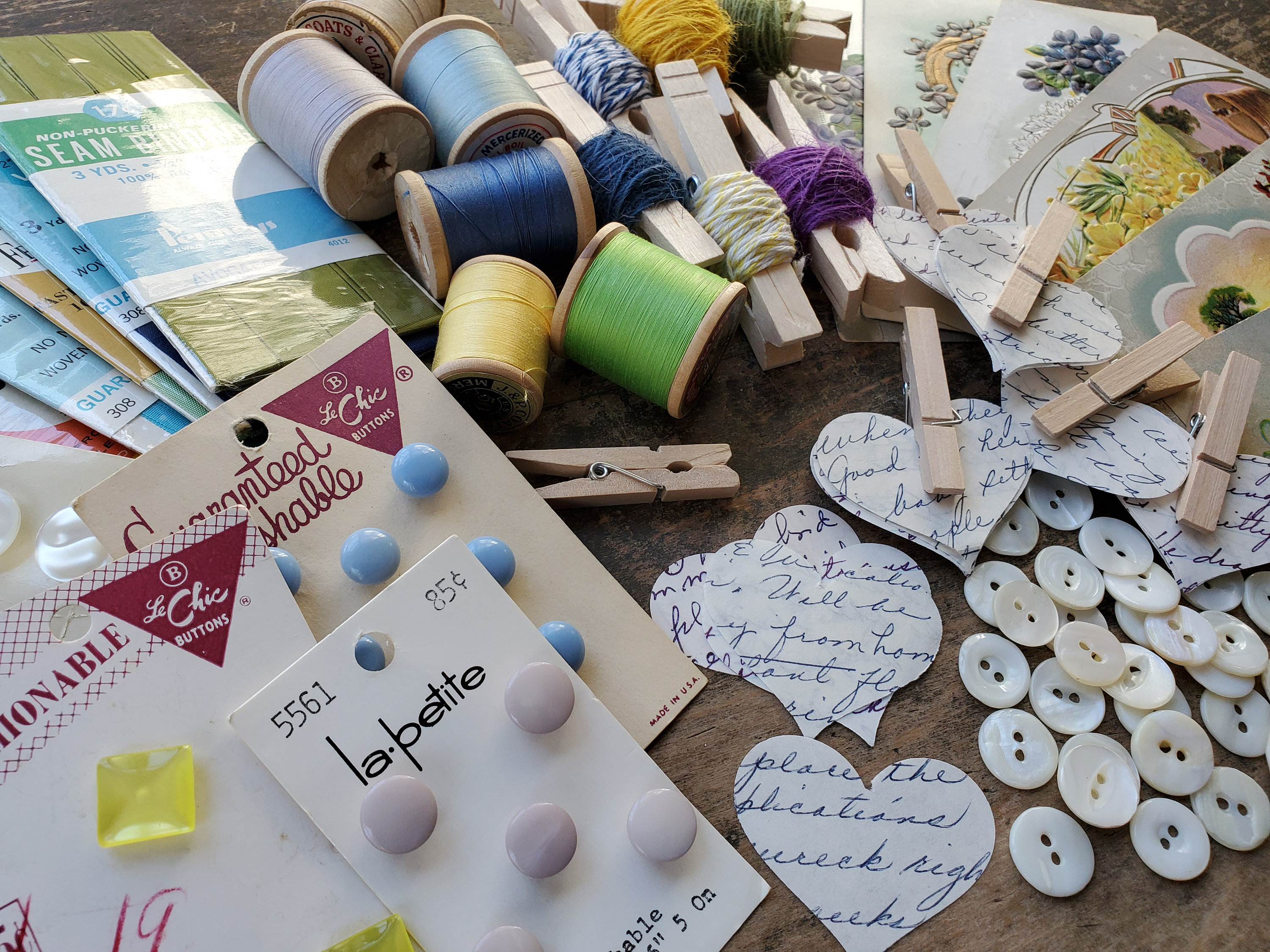 Vintage Craft Supplies Large Collection | Etsy