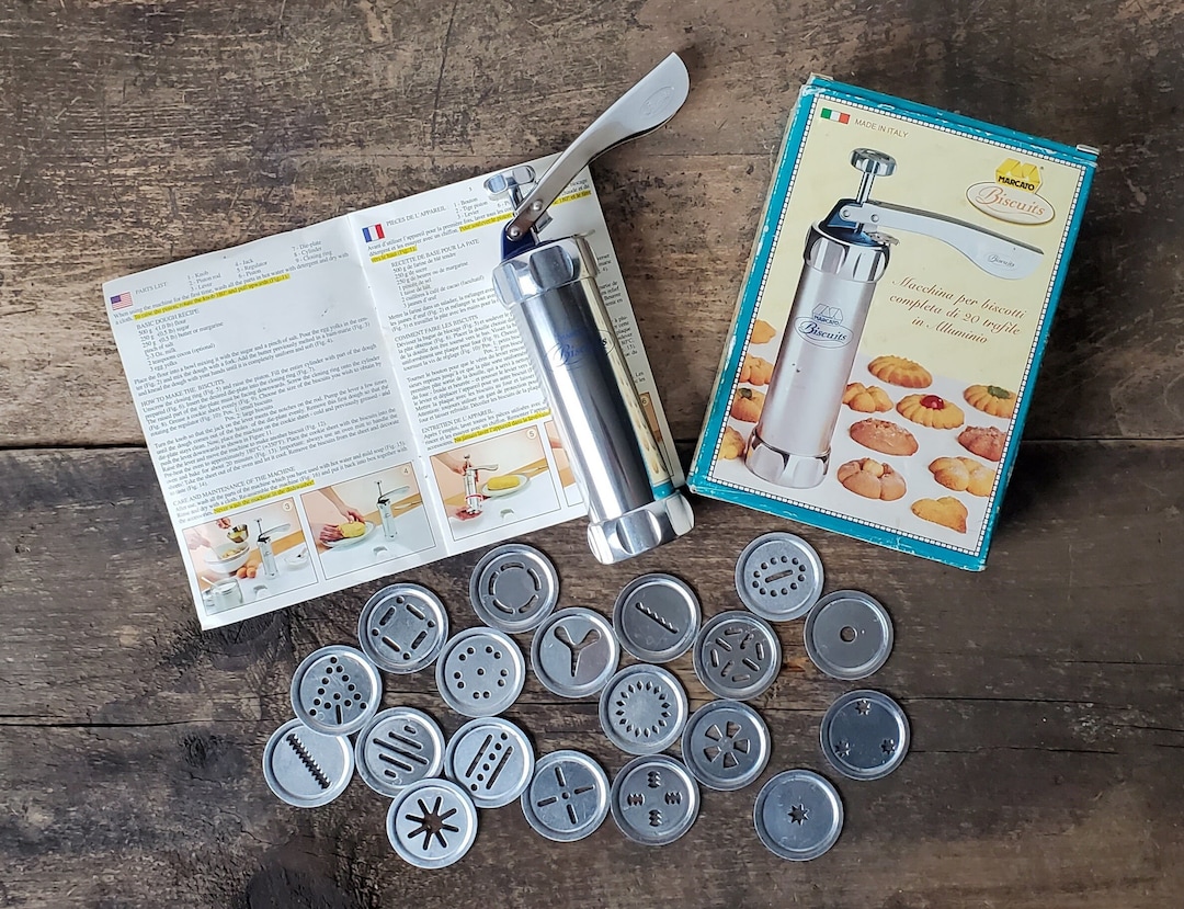 Vintage Marcato Biscuits Cookie Press - Etsy