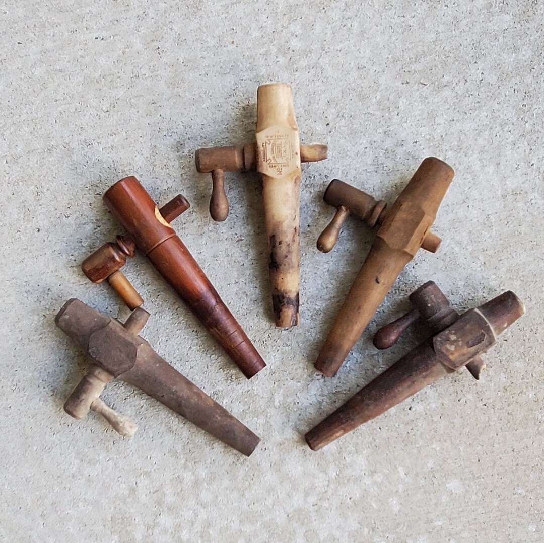 5 Wooden Barrel Spigots - Etsy
