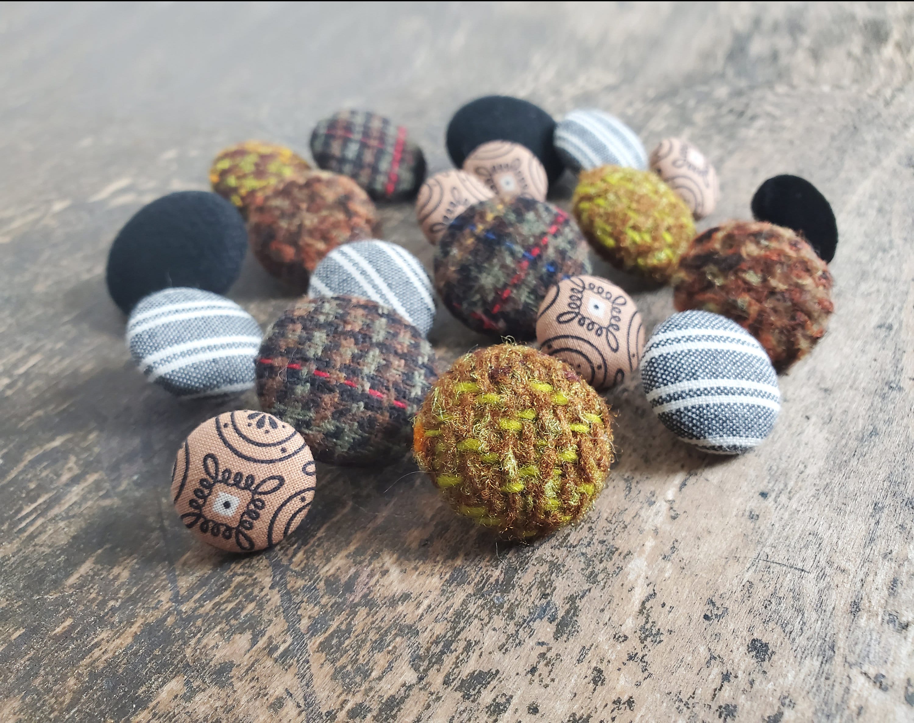 Home & Living Message & Bulletin Boards 20 Fabric Covered Push Pins ...