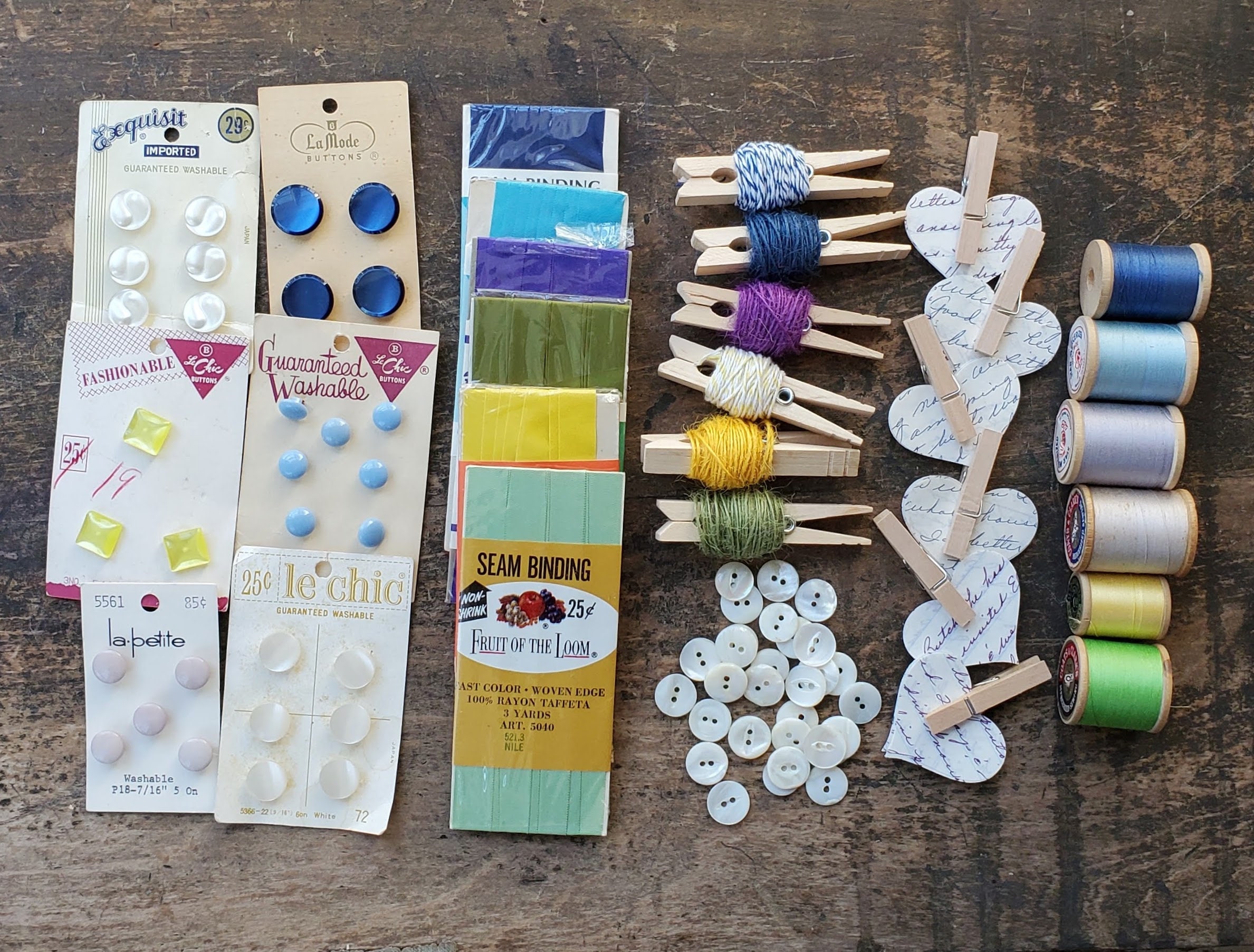 Vintage Craft Supplies Large Collection | Etsy