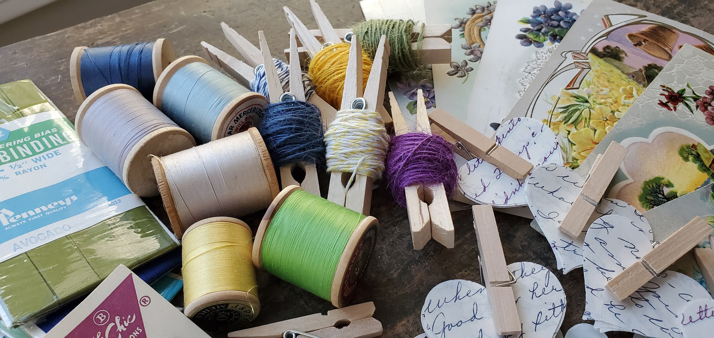 Vintage Craft Supplies Large Collection | Etsy