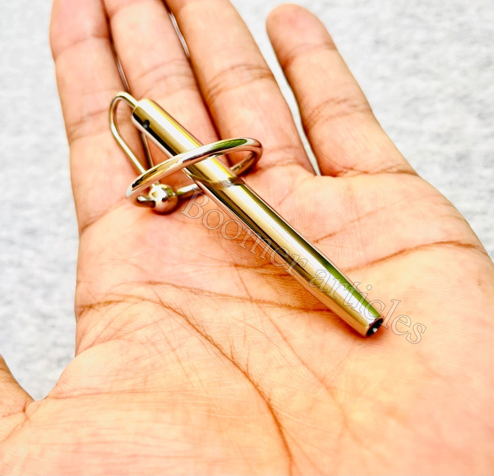 Stainless Steel Plug and Rings Surgical Mens Jewelry With Hole ...