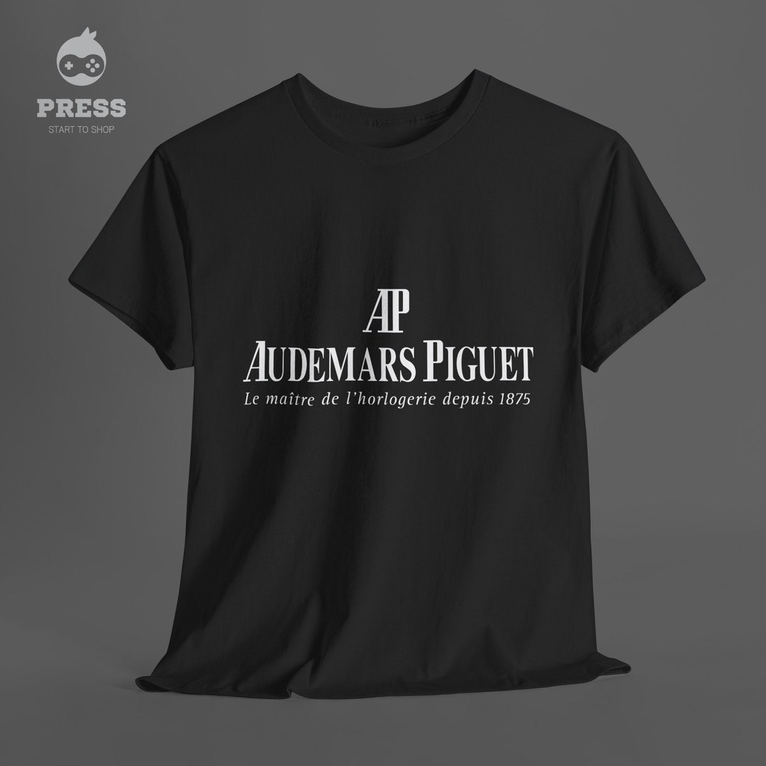 Audemars Piguet Logo Black and White Unisex Heavy Cotton Tee - Etsy