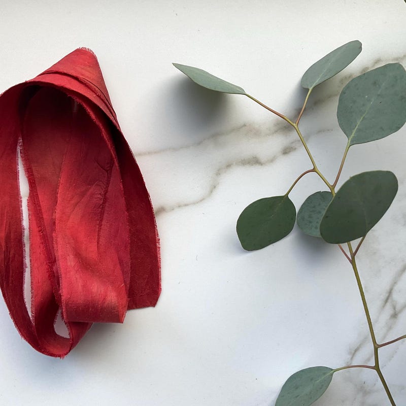 Hand Dyed Ribbon - Etsy