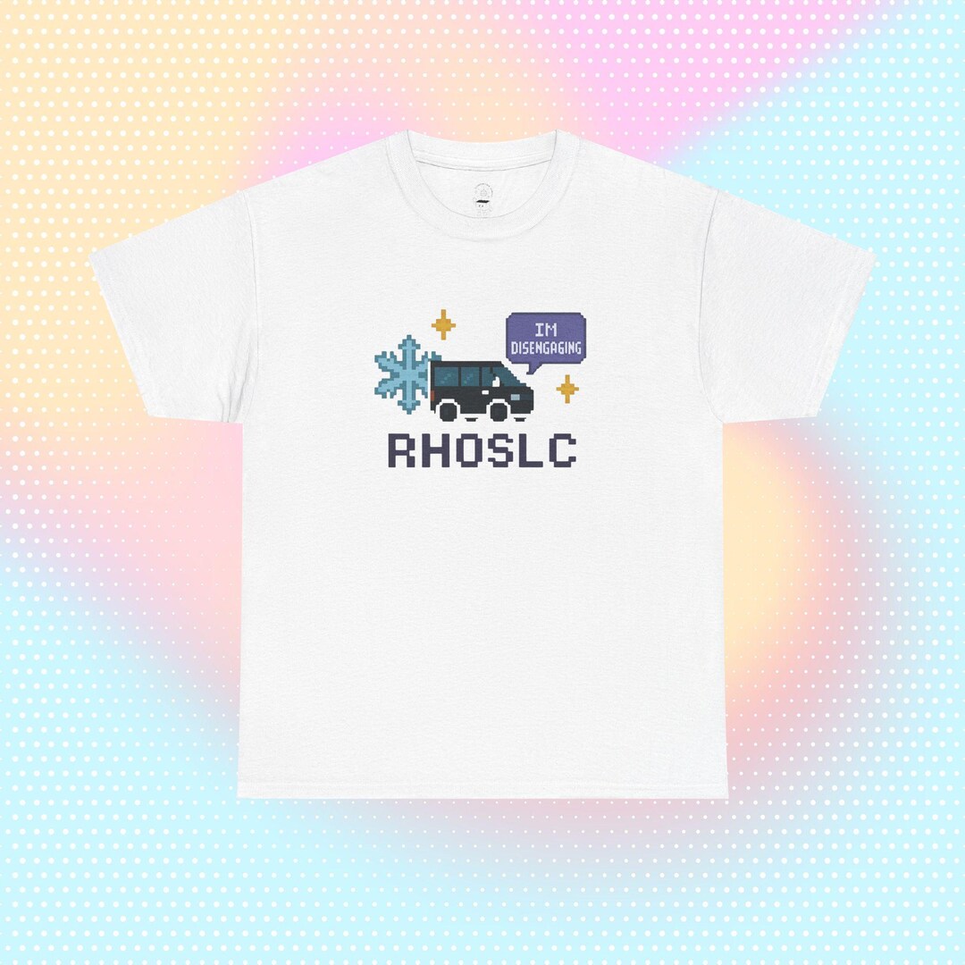 RHOSLC Shirt - Im Disengaging Pixel Y2K Graphic Tee - Funny Bravo ...