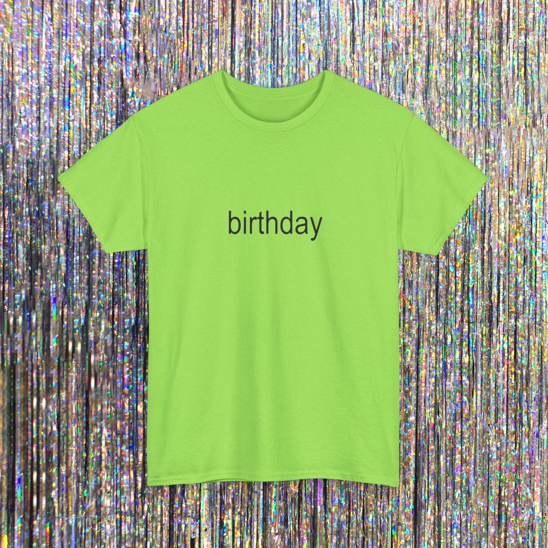 Birthday Brat Shirt - Charli XCX Brat Era Tee - Funny Birthday T-shirt ...