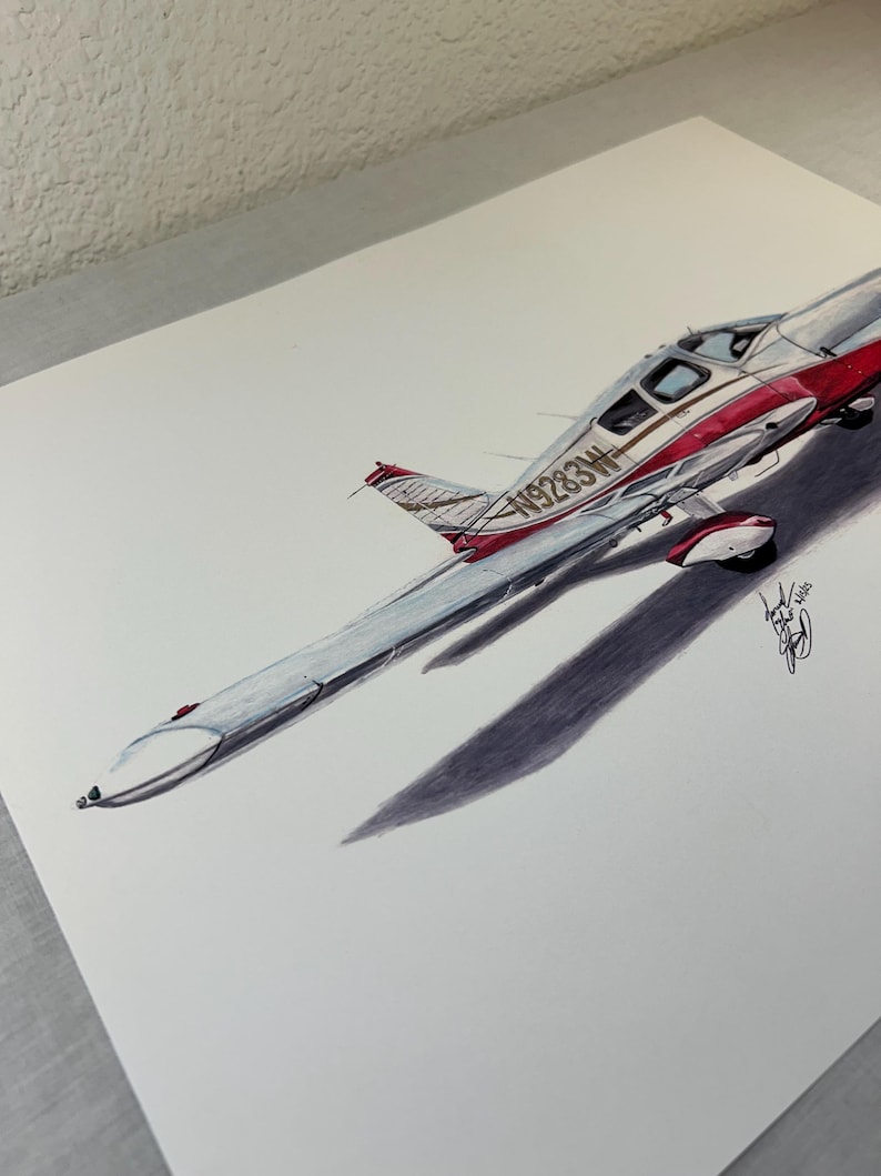 Piper Cherokee Print: Prismacolor Pencil Drawing (11x14) - Etsy