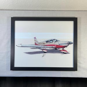 Piper Cherokee Print: Prismacolor Pencil Drawing (11x14) - Etsy