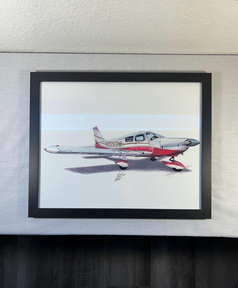 Piper Cherokee Print: Prismacolor Pencil Drawing (11x14) - Etsy