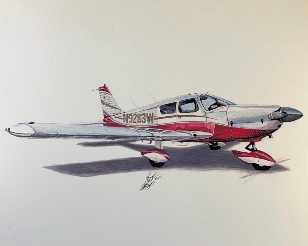 Piper Cherokee Print: Prismacolor Pencil Drawing (11x14) - Etsy
