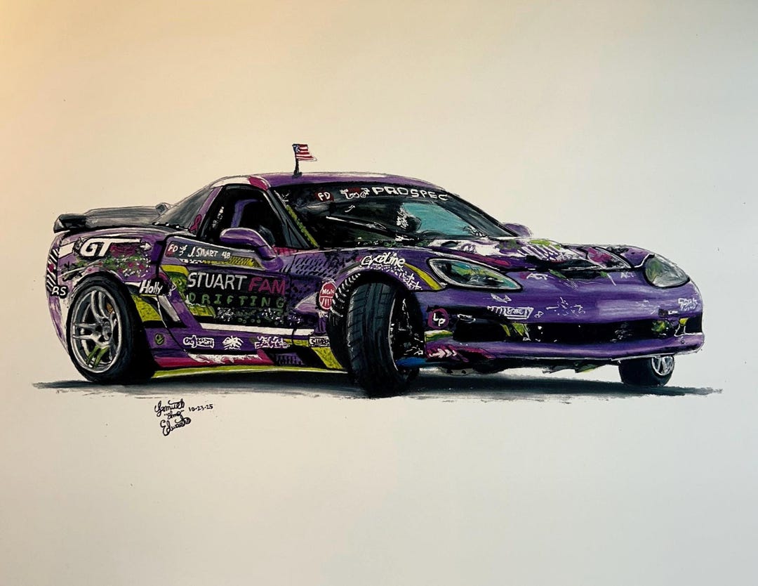 Josh Stuart C6 Corvette - Etsy