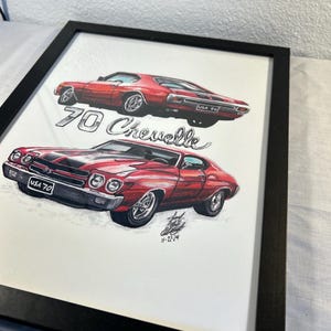 1970 Chevy Chevelle SS - Etsy