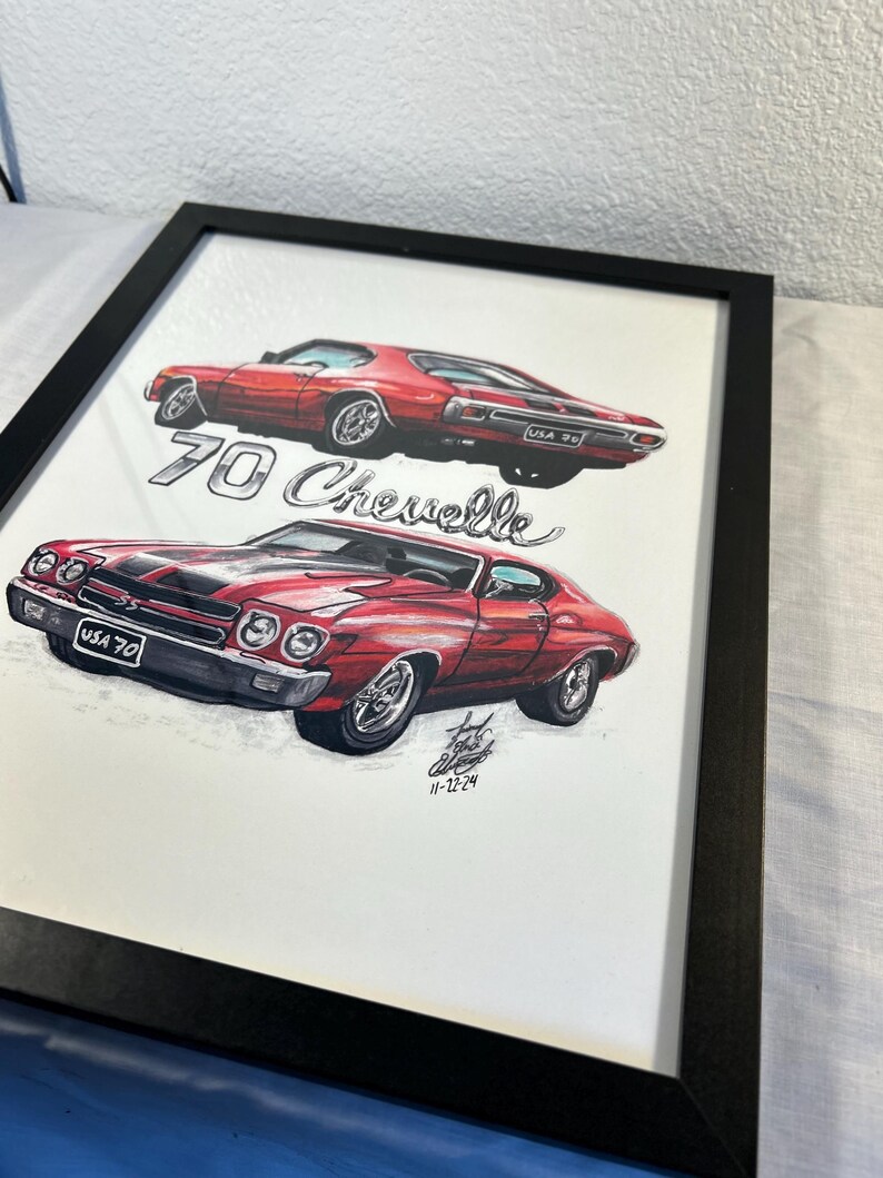 1970 Chevy Chevelle SS - Etsy