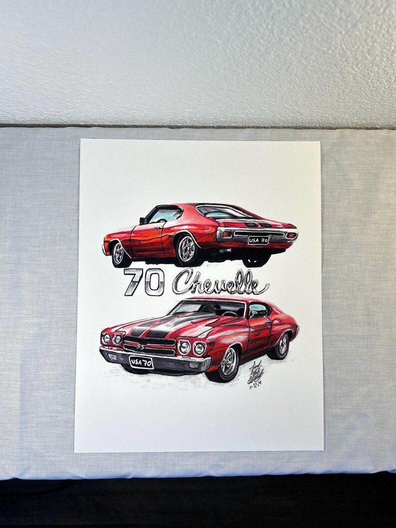1970 Chevy Chevelle SS - Etsy