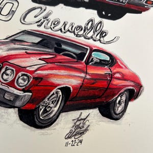 1970 Chevy Chevelle SS - Etsy