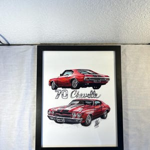 1970 Chevy Chevelle SS - Etsy