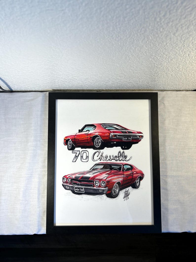 1970 Chevy Chevelle SS - Etsy