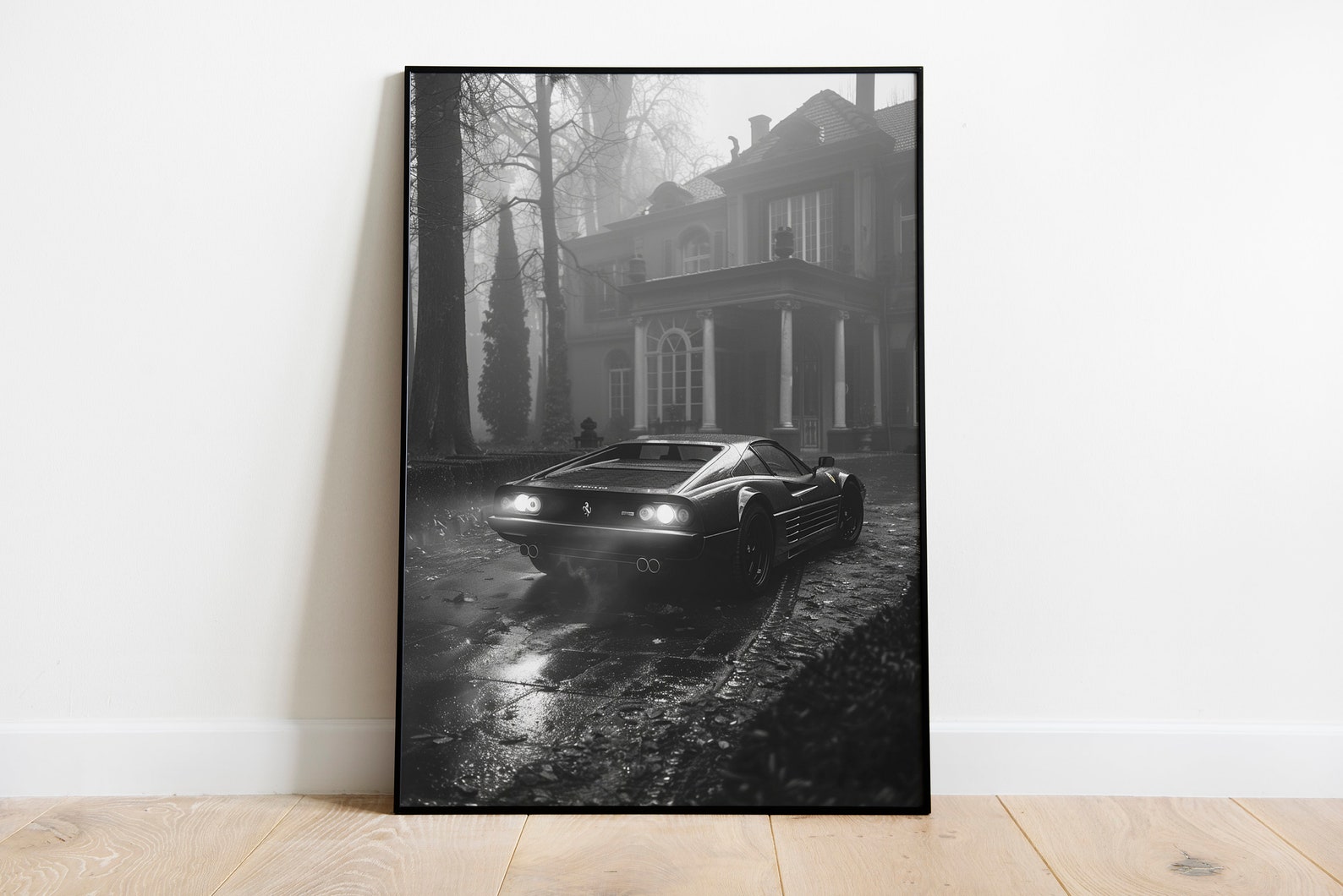 Vintage Ferrari F40 Poster, Vintage Ferrari Print, Ferrari Wall Art ...