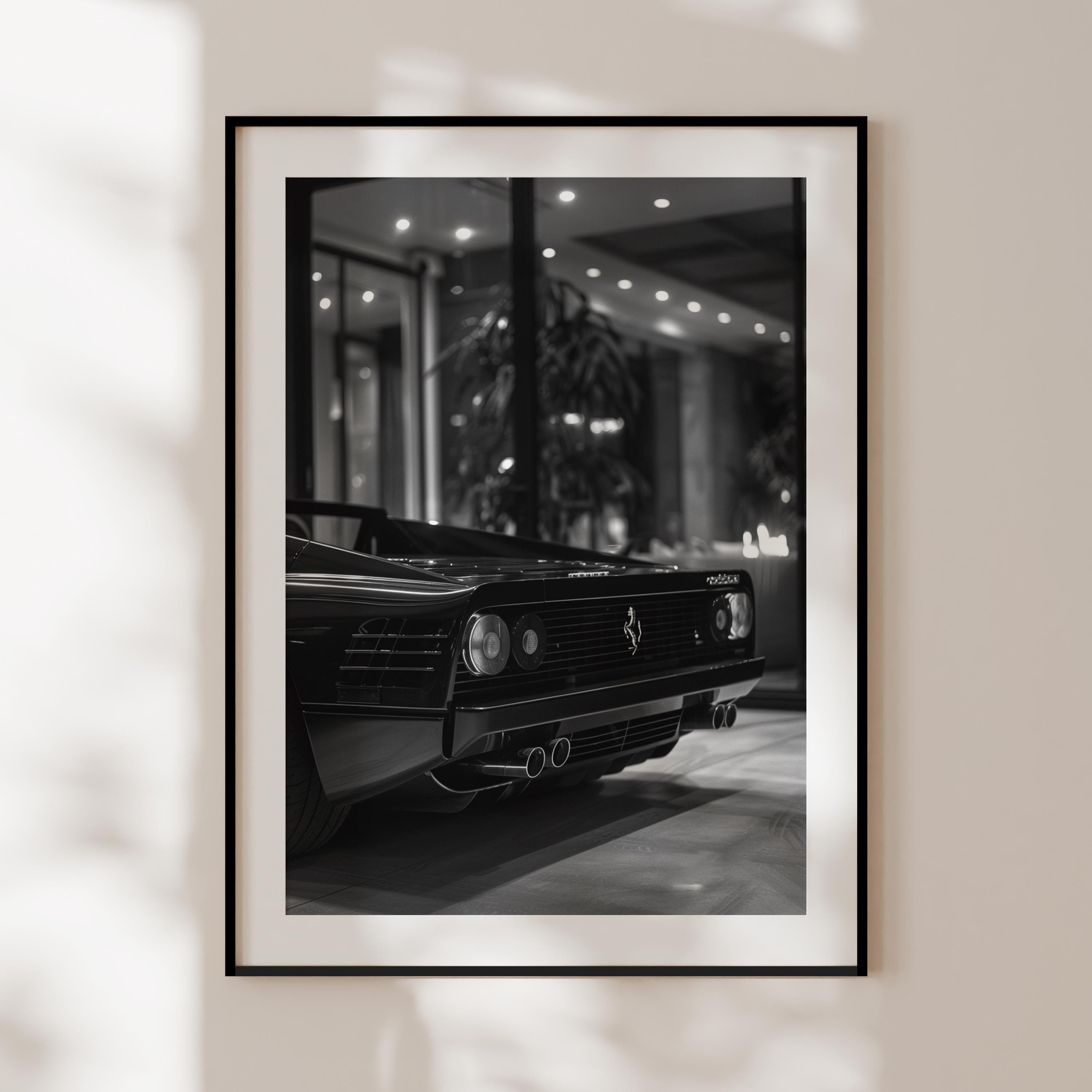 Vintage Ferrari Poster, Vintage Ferrari Print, Ferrari Wall Art ...