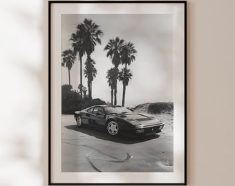 Vintage Ferrari Poster, Vintage Ferrari Print, Ferrari Wall Art ...