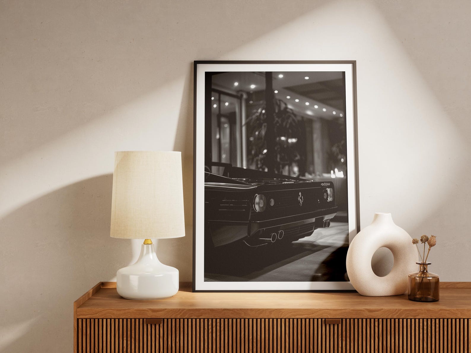 Vintage Ferrari Poster, Vintage Ferrari Print, Ferrari Wall Art ...