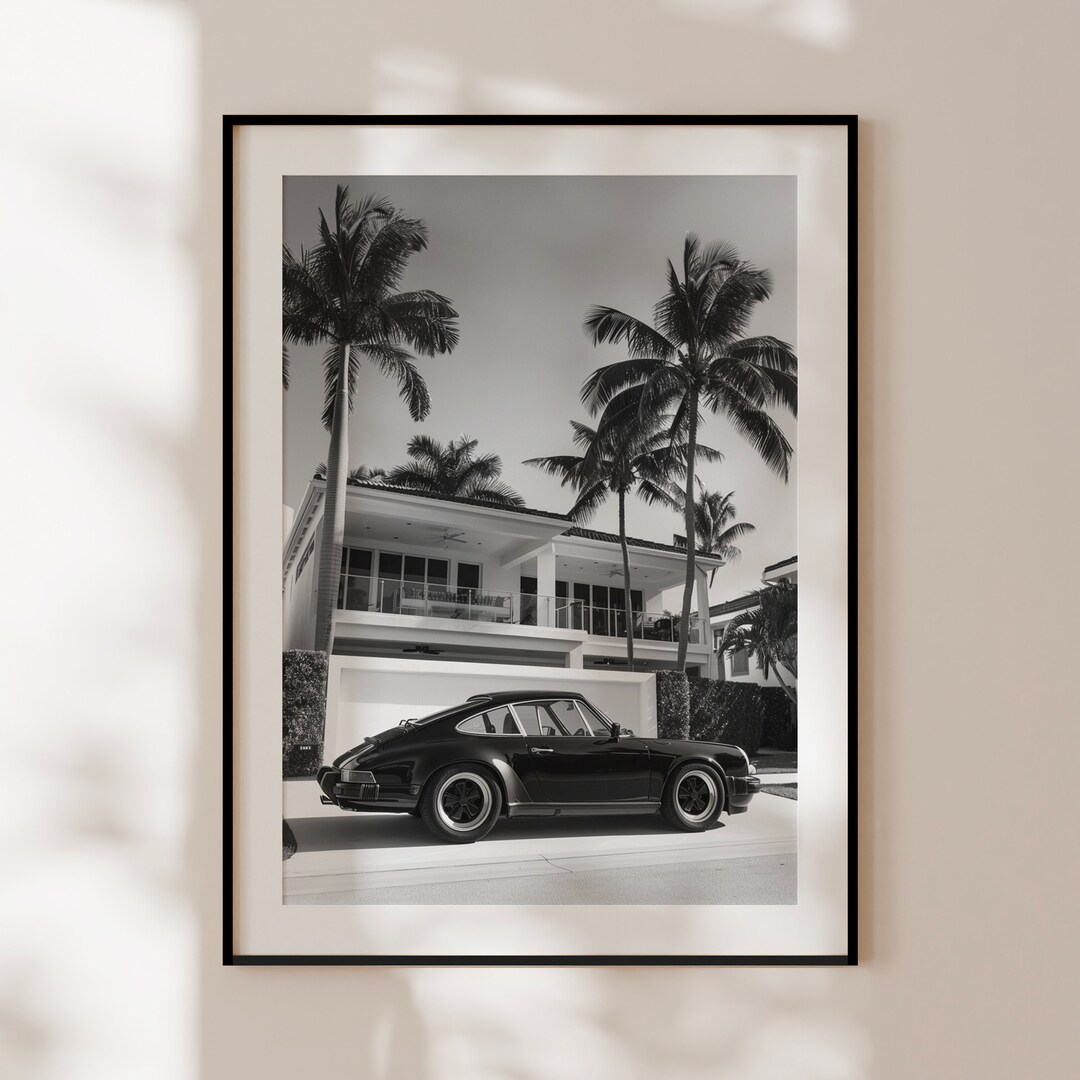 Vintage Porsche Poster, Vintage Porsche Print, Porsche Wall Art ...