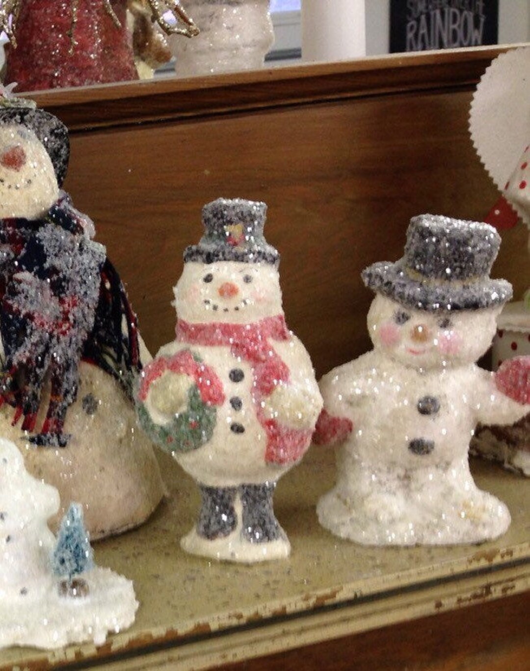 Snowman Boots - Etsy