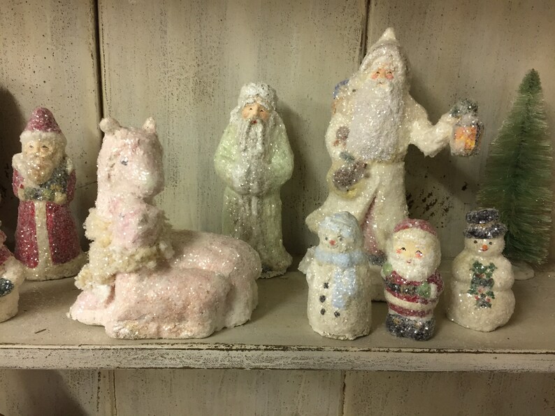 Llama Teena Flanner Paper Mache Papier Mache Original Mother and Baby ...