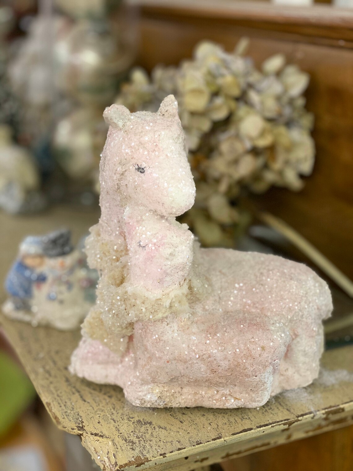 Llama Teena Flanner Paper Mache Papier Mache Original Mother and Baby ...