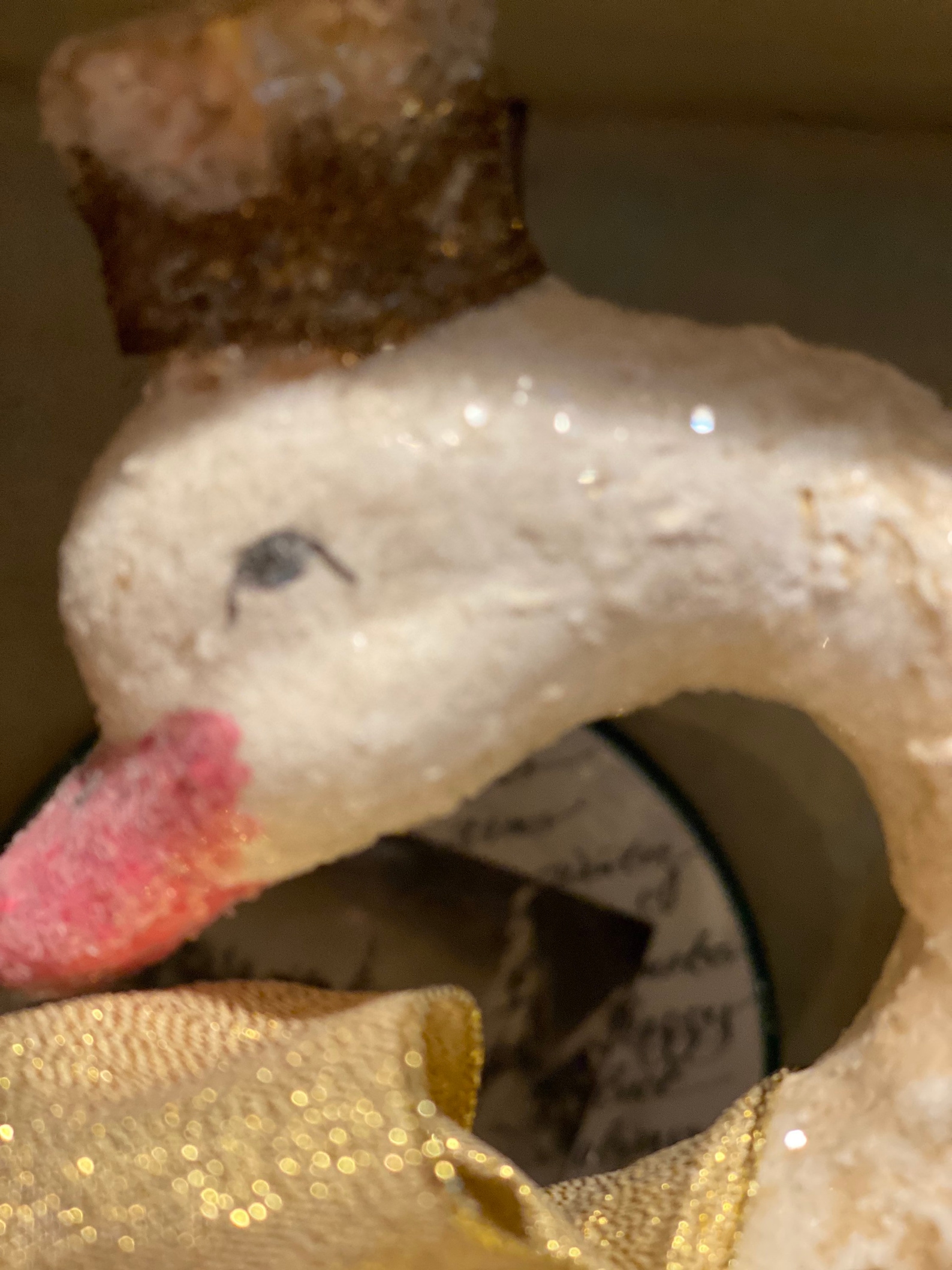 Swan Paper Mache Teena Flanner Original - Etsy