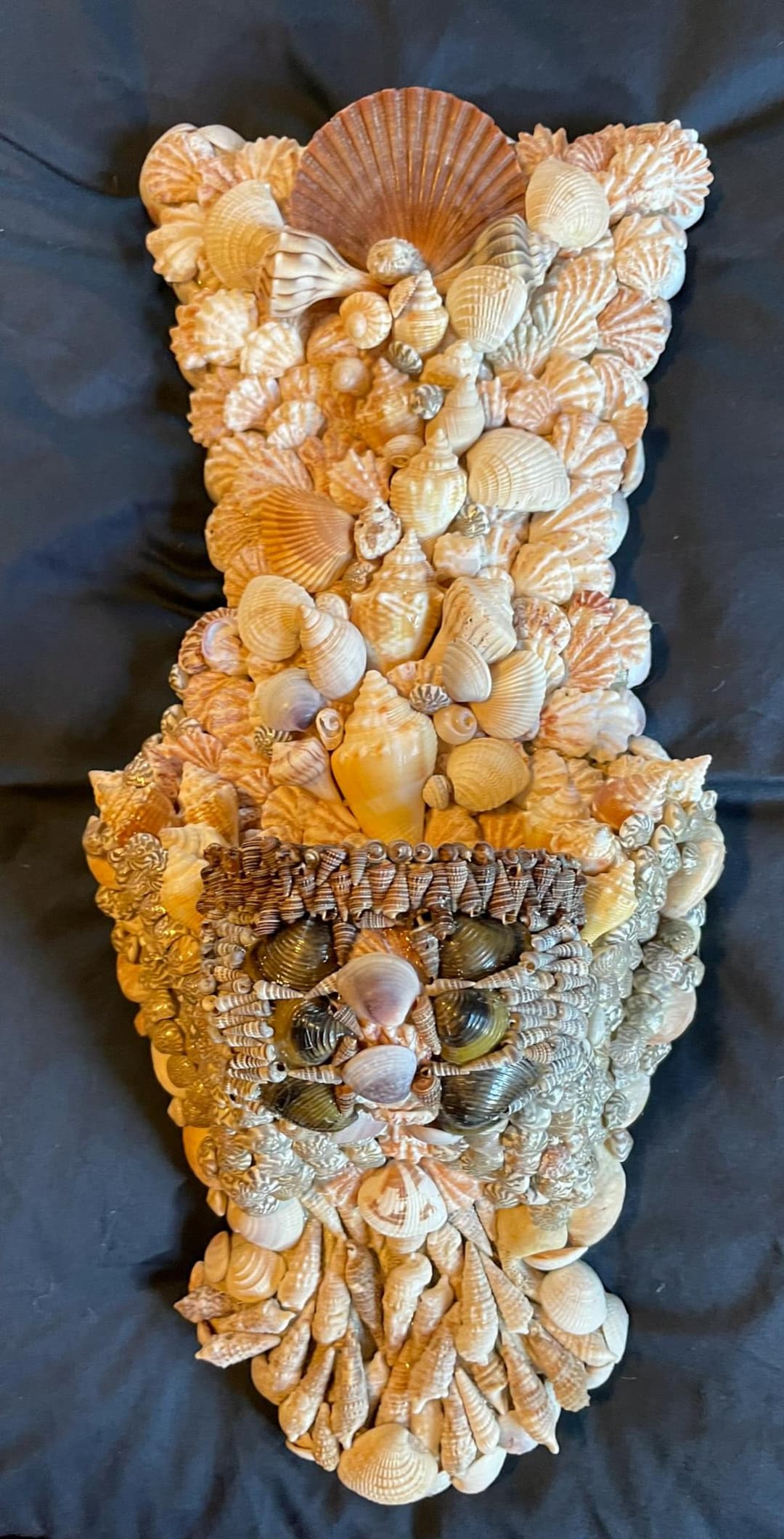 Seashell Wall Sconce Handmade Seashell Boho Seashell Art Beach Nautical ...