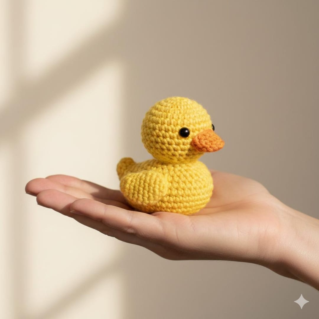 No-sew Rubber Duck Crochet Pattern | Easy Amigurumi Toy (PDF) - Etsy